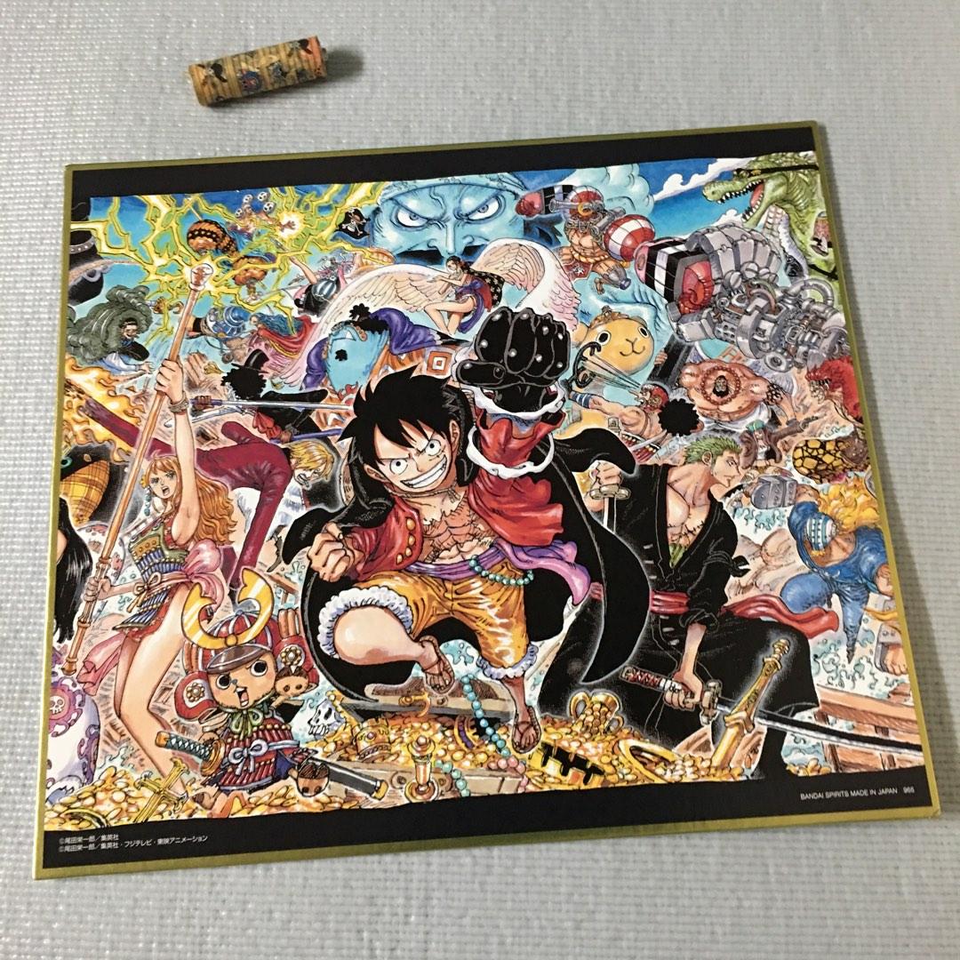 One Piece Shikishi/Cardboard Display, Hobbies & Toys, Toys & Games on ...