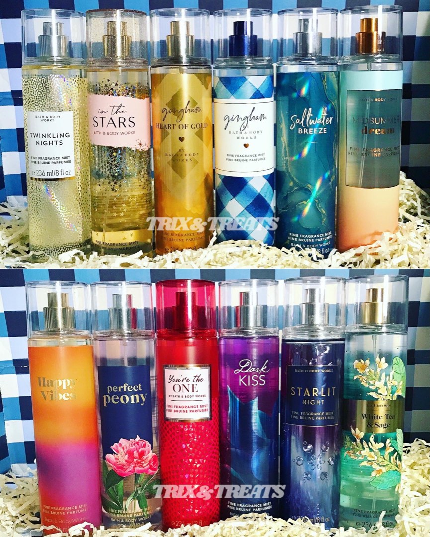 Original Bath & Body Works Mist, Beauty & Personal Care, Fragrance ...
