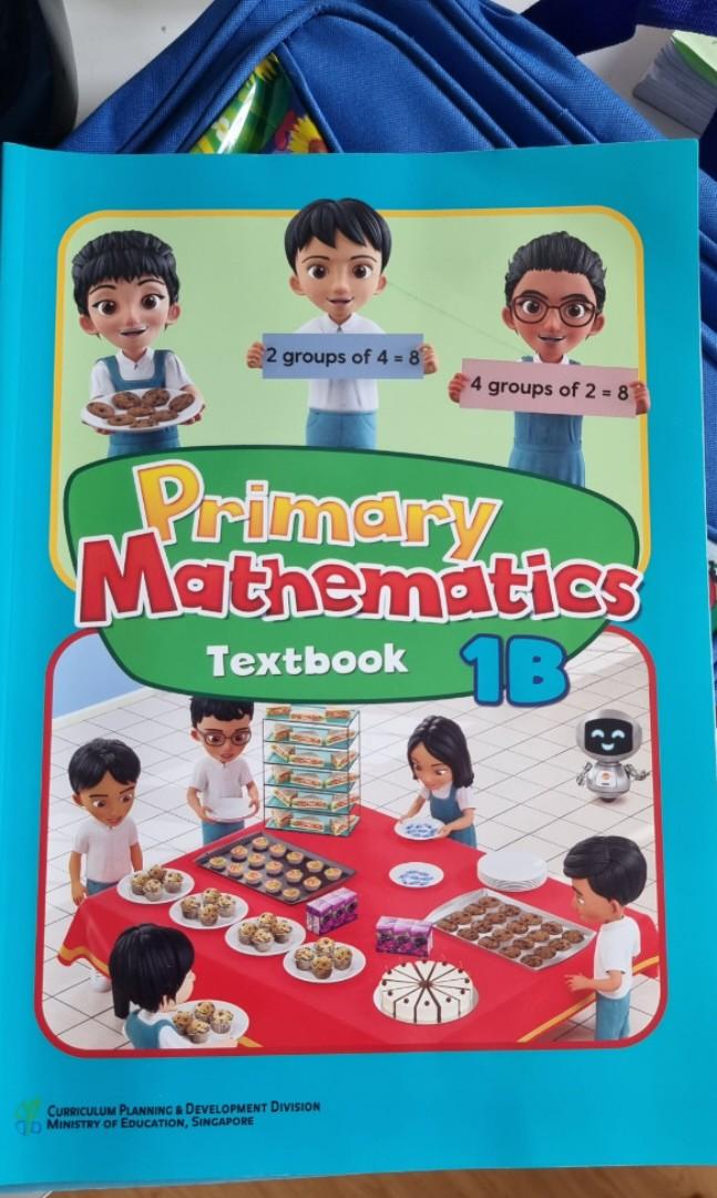 P1 - Primary Mathematics Text Book 1B, Hobbies & Toys, Books ...