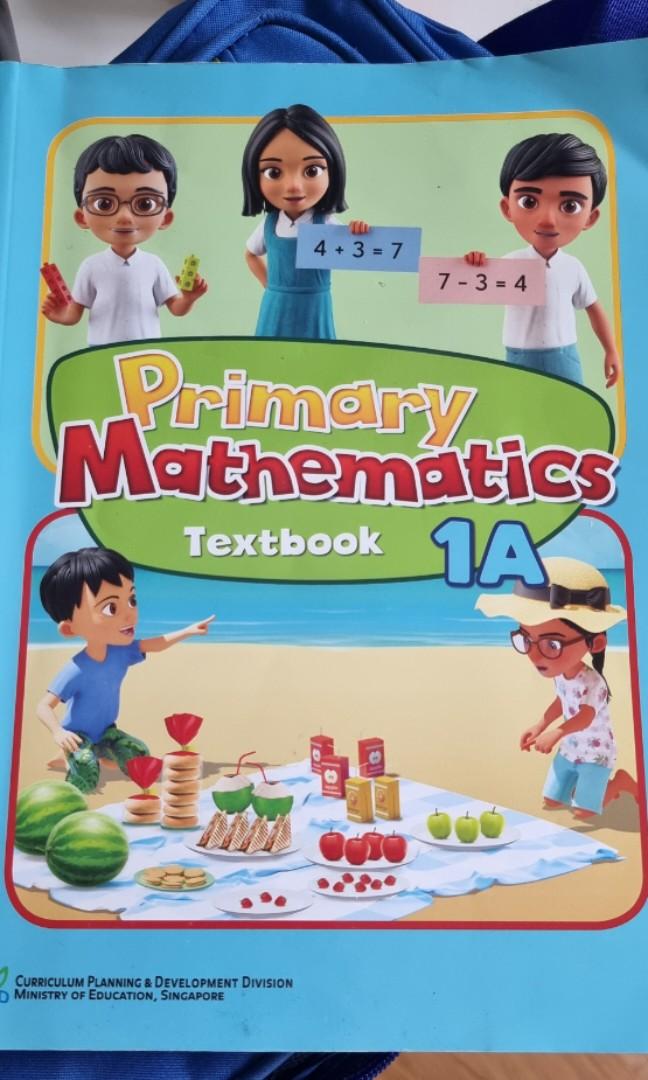 P1- Primary Mathematics Textbook 1A, Hobbies & Toys, Books & Magazines ...