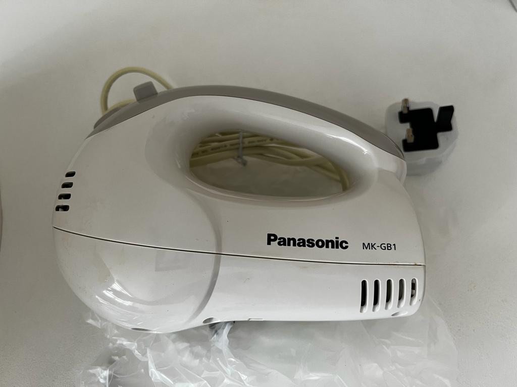Panasonic 樂聲 座檯式打蛋器 MK-GB1, 家庭電器, 廚房電器, 打蛋器及廚師機 - Carousell