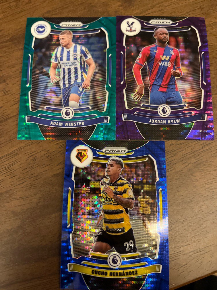 Panini 2021 EPL Prizm - Numbered Cards, Hobbies & Toys, Toys & Games on ...