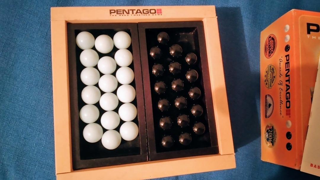 Pentago board game - solid birch edition, Hobbies & Toys, Toys & Games ...