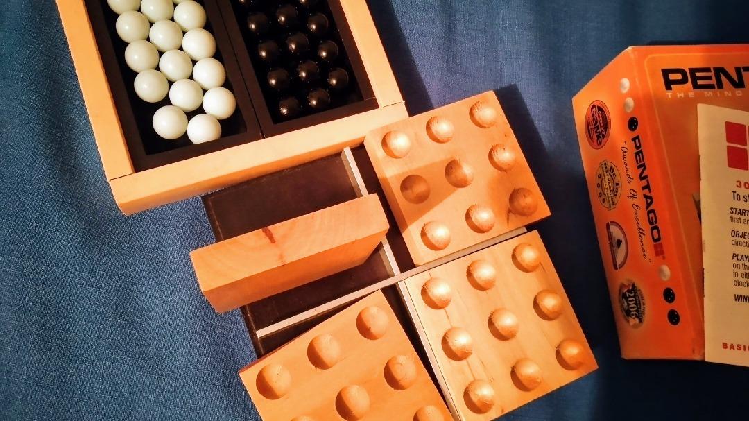 Pentago board game - solid birch edition, Hobbies & Toys, Toys & Games ...