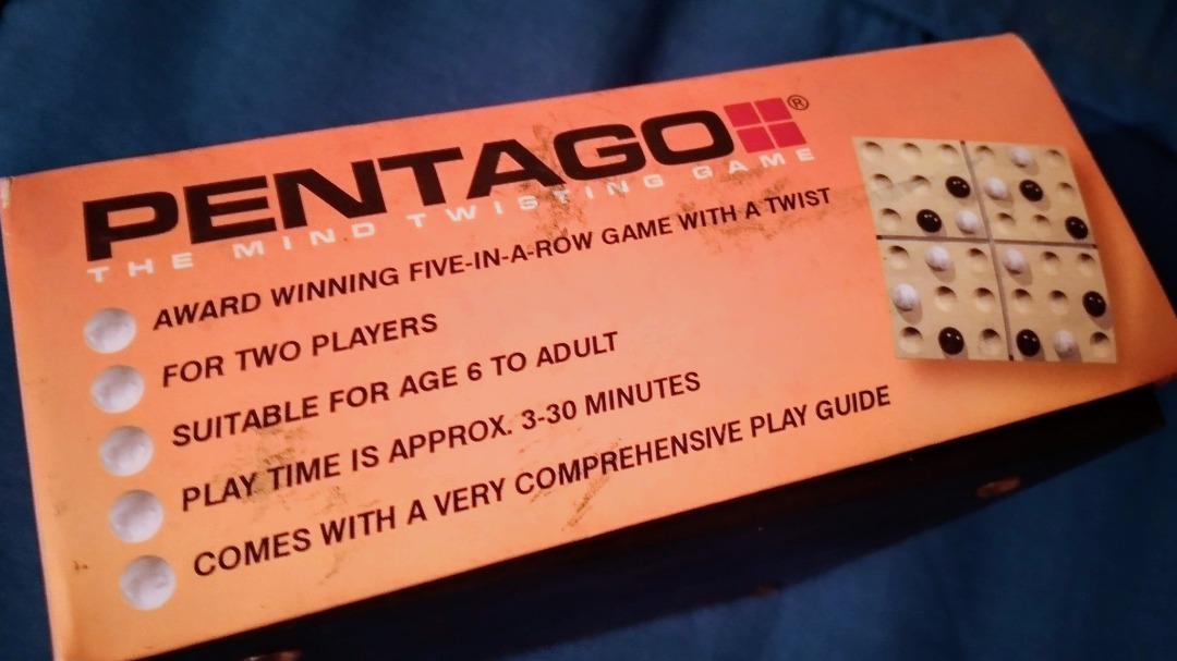 Pentago board game - solid birch edition, Hobbies & Toys, Toys & Games ...