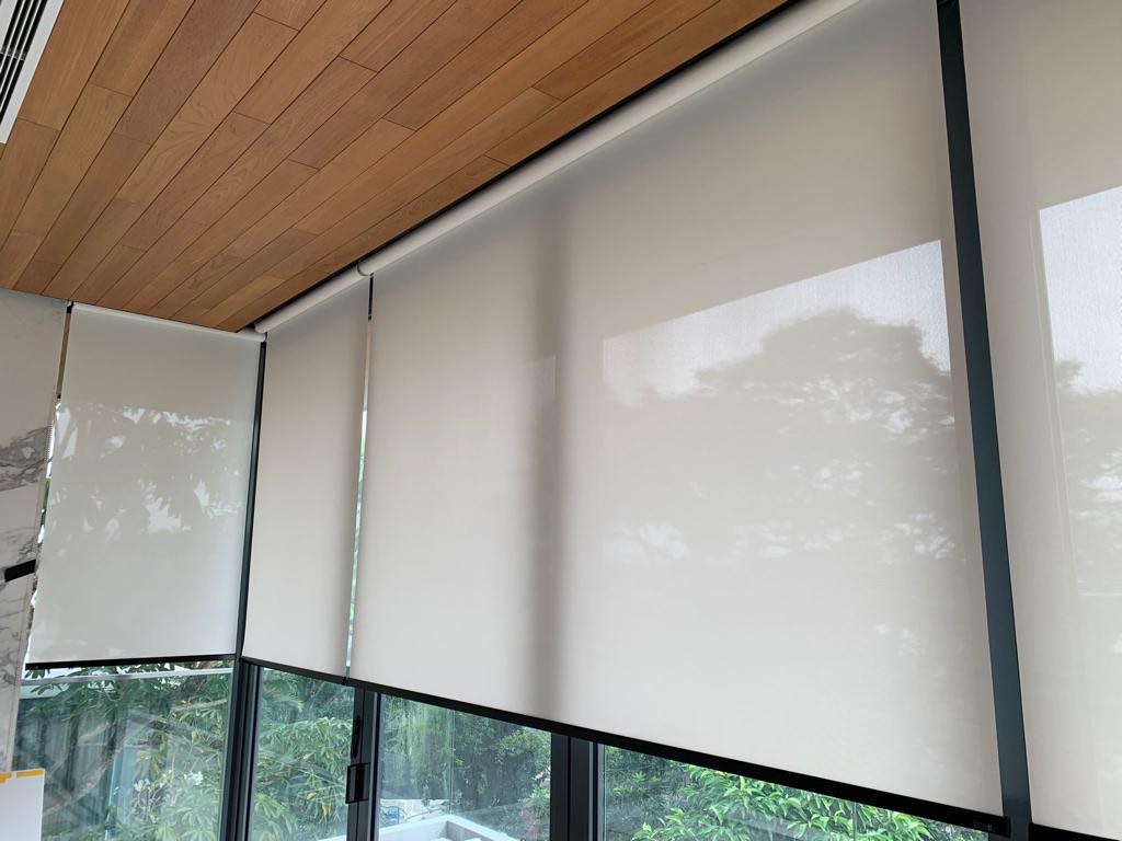 Dim Out Roller Blinds, Furniture & Home Living, Home Decor, Curtains ...