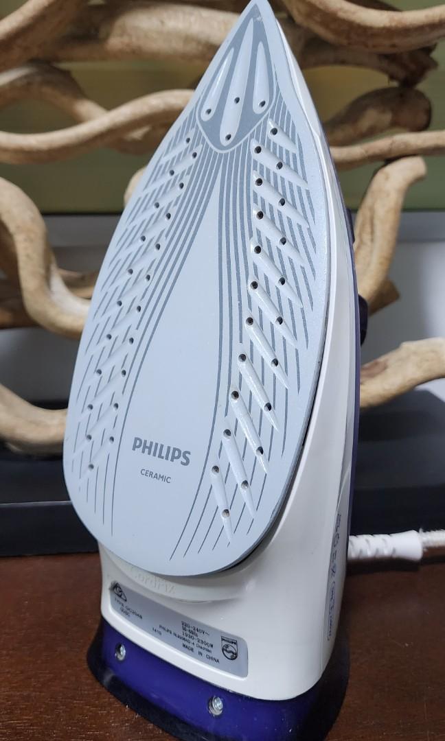 Philips Ceramic Flat Iron, TV & Home Appliances, Irons & Steamers on ...