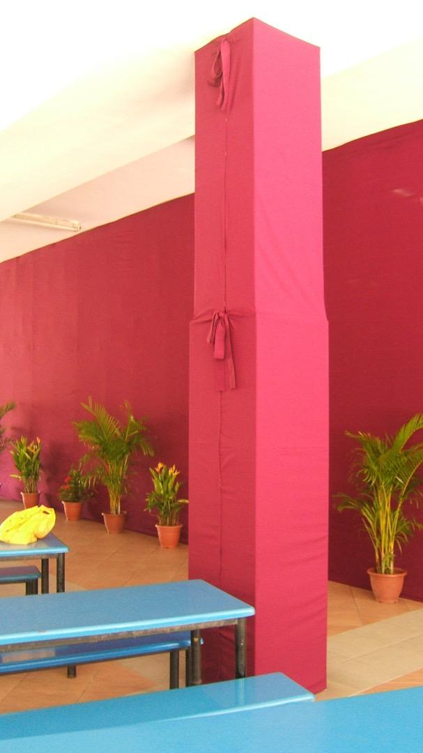 Pillar Wrapping for schools/events/ceremony, Lifestyle Services, Event ...