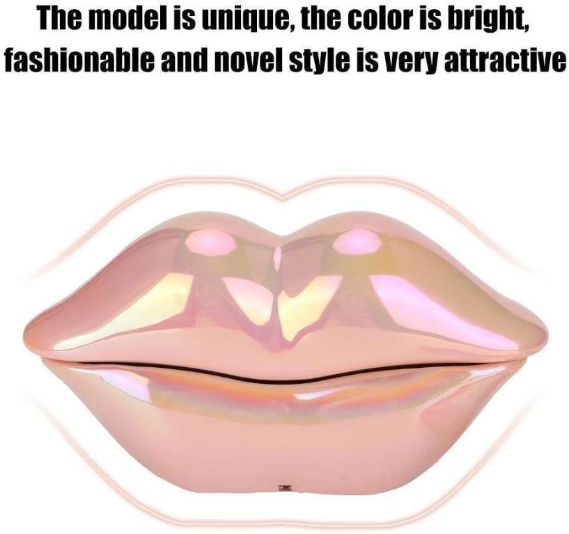 Pink Mouth Telephone, Wired Landline Telephone, Novelty Sexy Lip ...