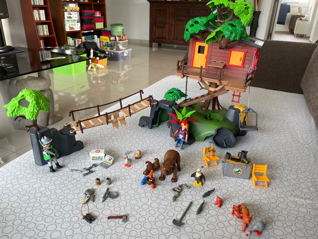 Playmobil Adventure Treehouse, Hobbies & Toys, Toys & Games on Carousell