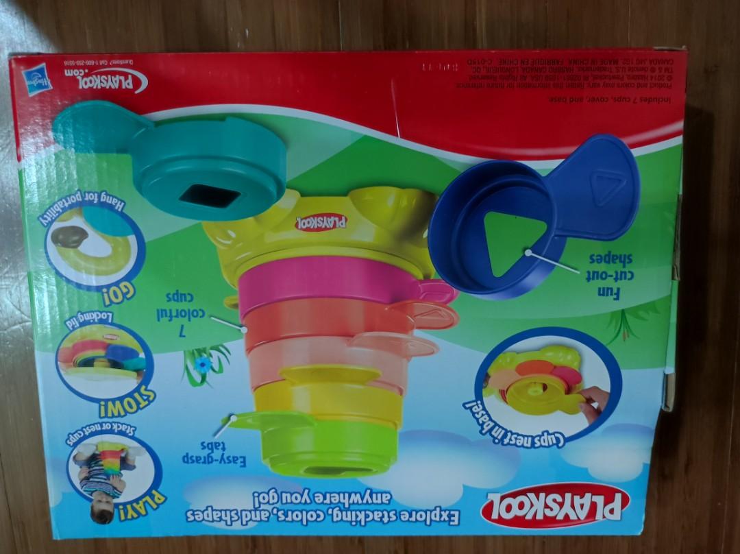 Playskool Stack N Stow Cups, Babies & Kids, Infant Playtime on Carousell