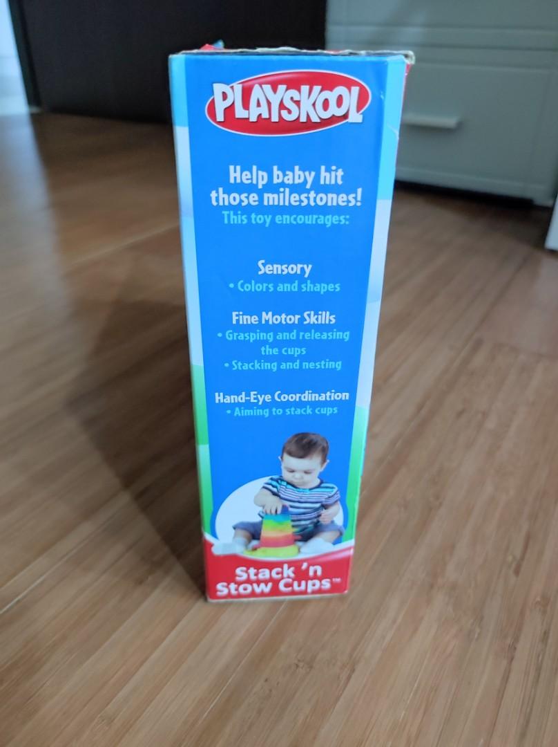 Playskool Stack N Stow Cups, Babies & Kids, Infant Playtime on Carousell