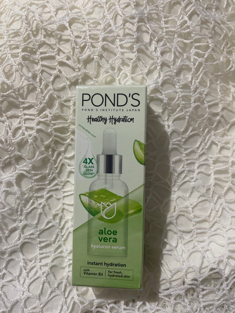 Pond’s Healthy Hydration Aloe Vera Hyaluron Serum 30G, Beauty ...