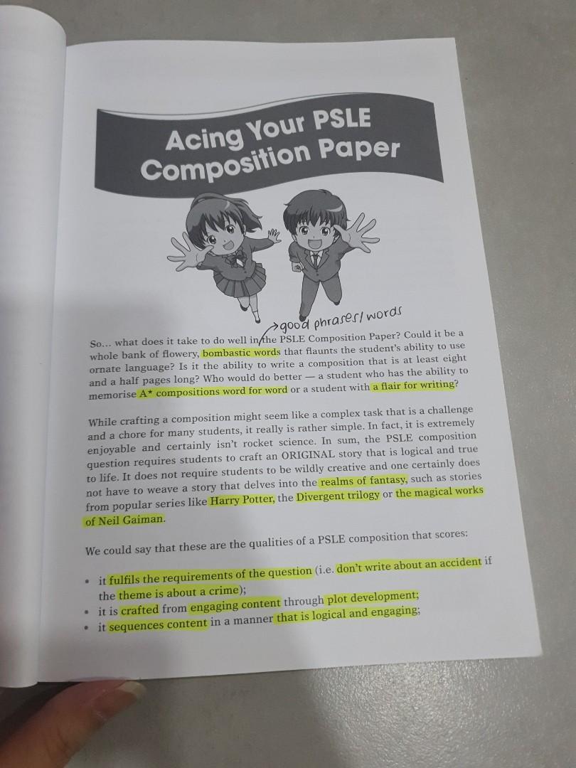 PSLE English Composition book, Hobbies & Toys, Books & Magazines ...