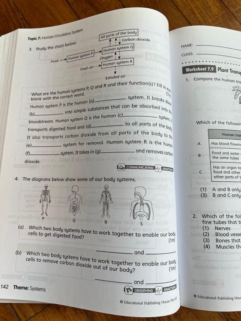 PSLE Science worksheets by Janet Sim, Hobbies & Toys, Books & Magazines ...