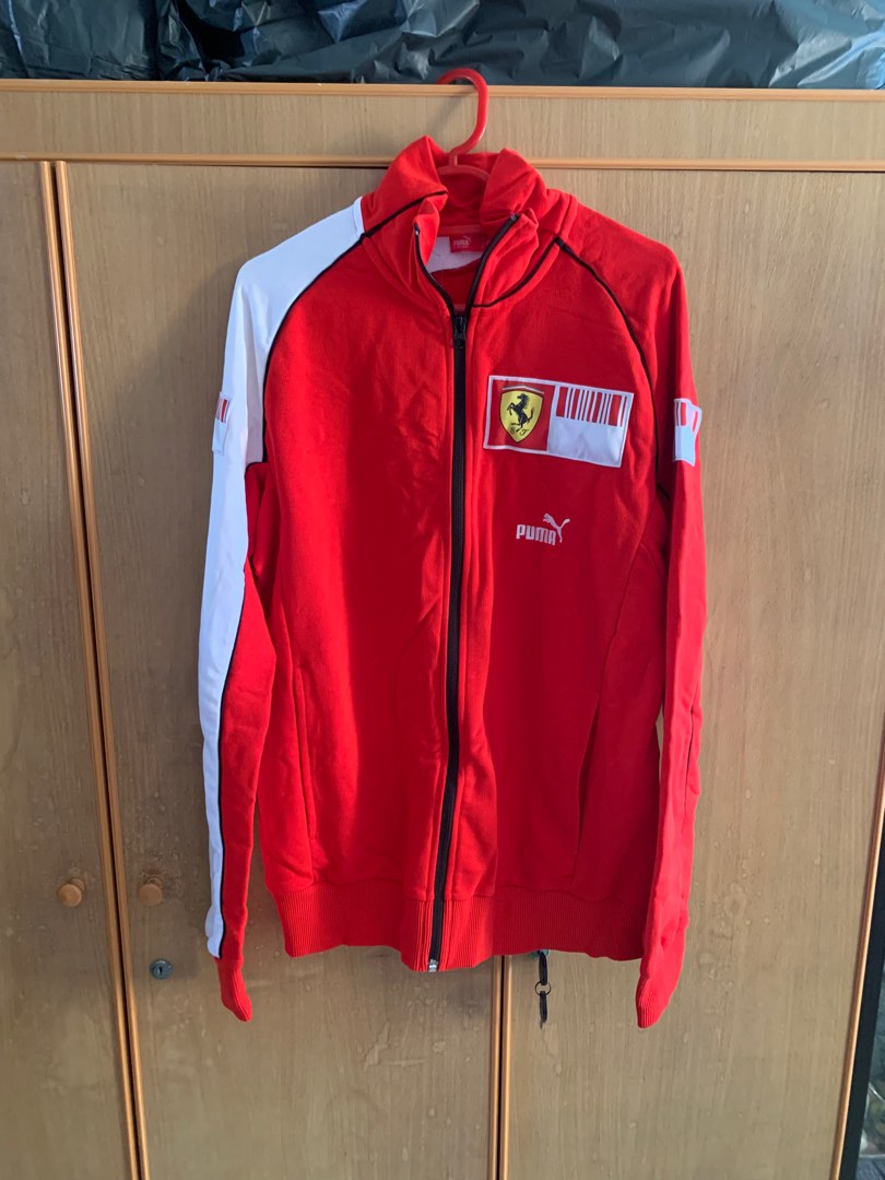 Puma Ferrari Jacket, Women's Fashion, Coats, Jackets and Outerwear on ...