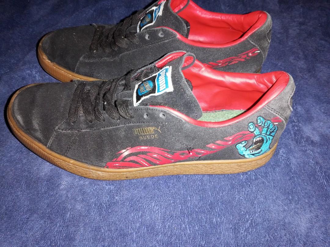 Puma Suede X Santa Cruz, Men's Fashion, Footwear, Sneakers on Carousell