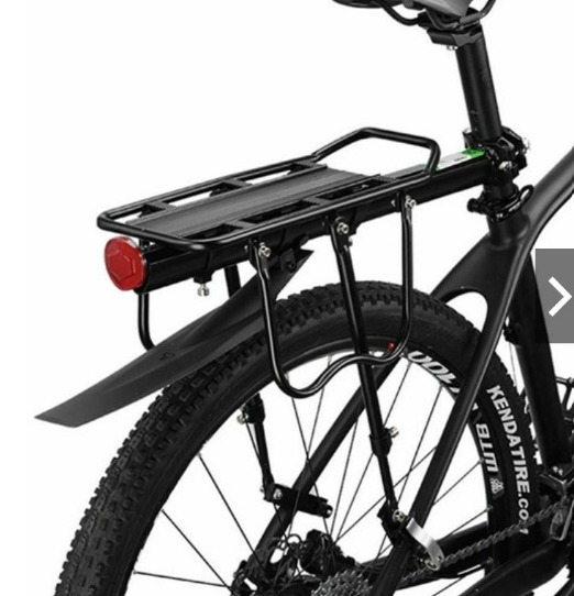 Quick Release Bicycle Rear Seat Rack Delivery Bag Rack Bike Carrier ...