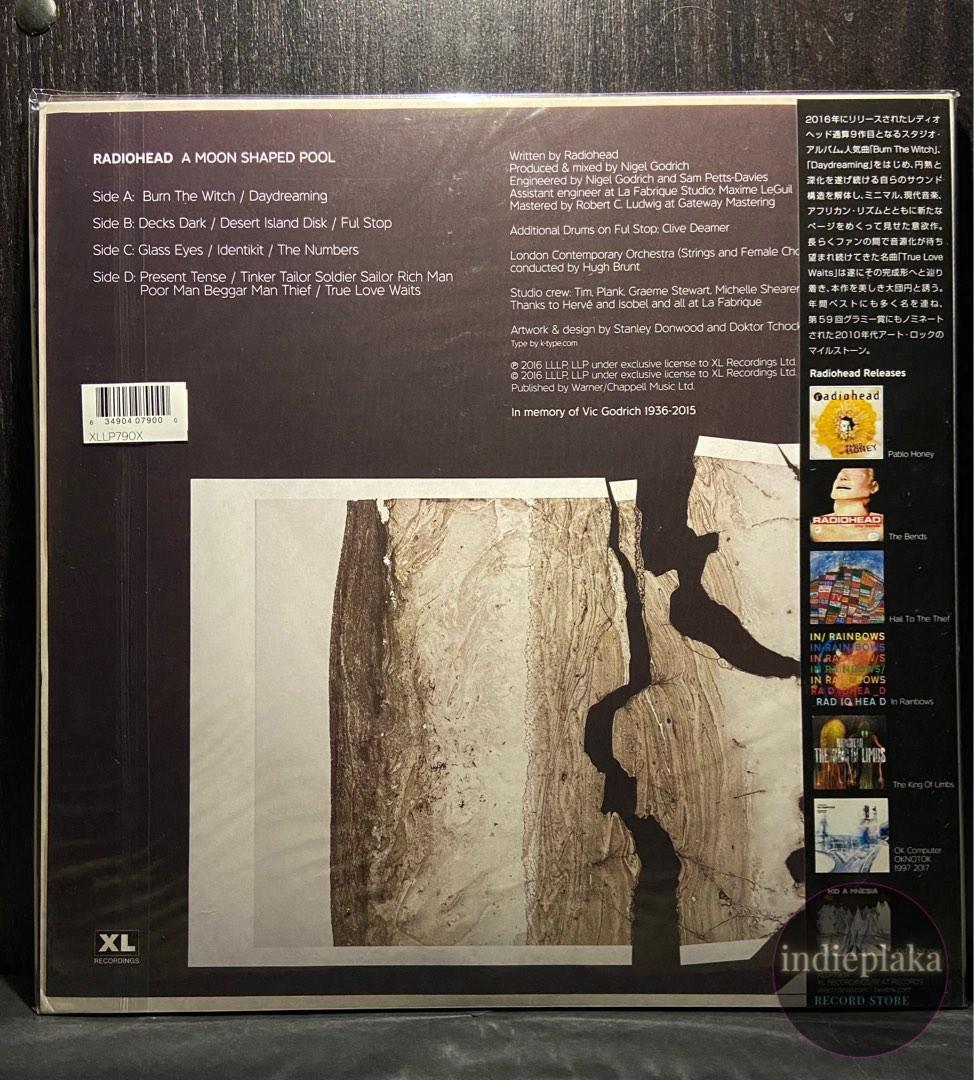 Radiohead - A Moon Shaped Pool 2LP (Japan RSD 2022 Exclusive White ...
