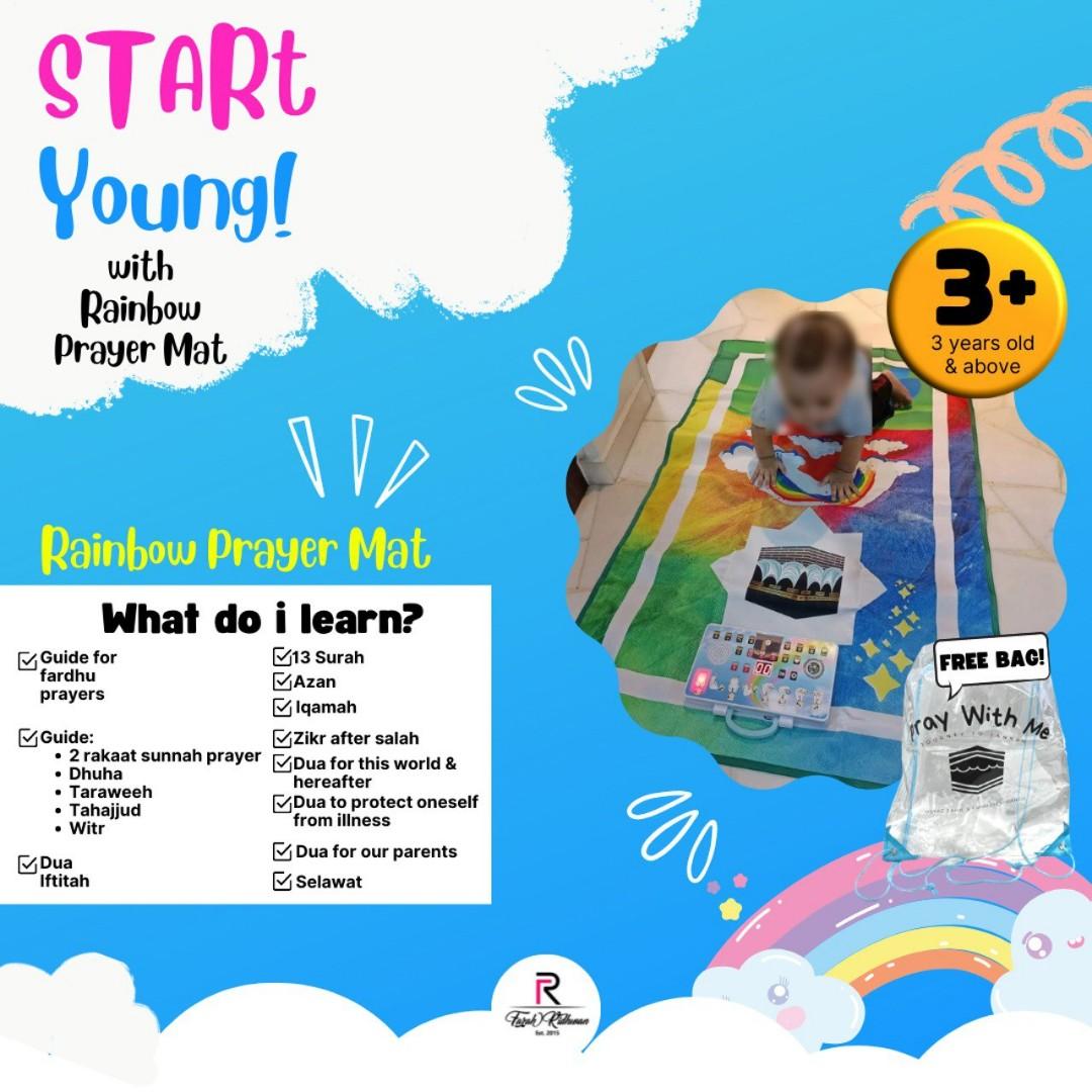 Rainbow Prayer Mat, Hobbies & Toys, Memorabilia & Collectibles ...