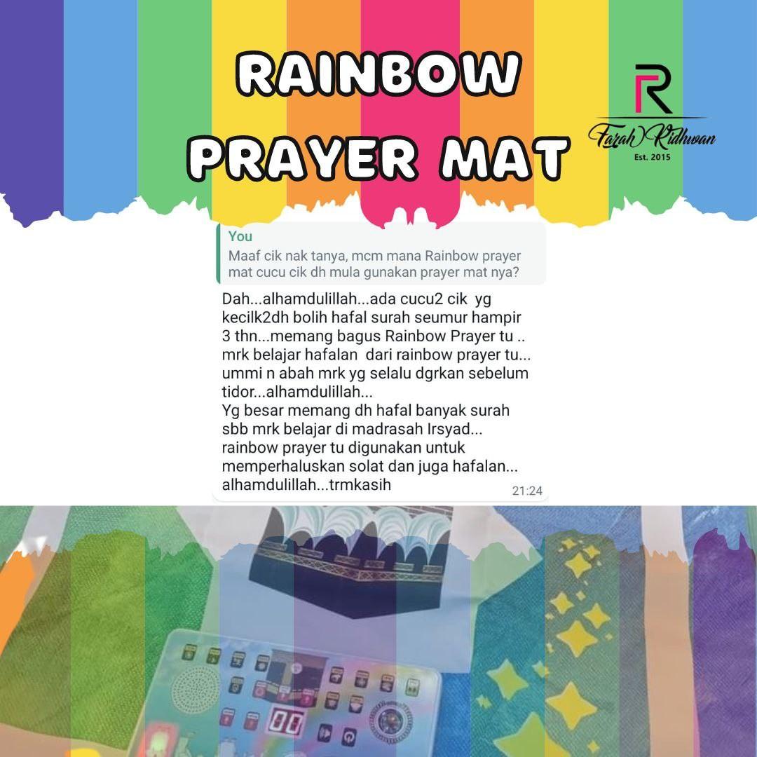 Rainbow Prayer Mat, Hobbies & Toys, Memorabilia & Collectibles ...