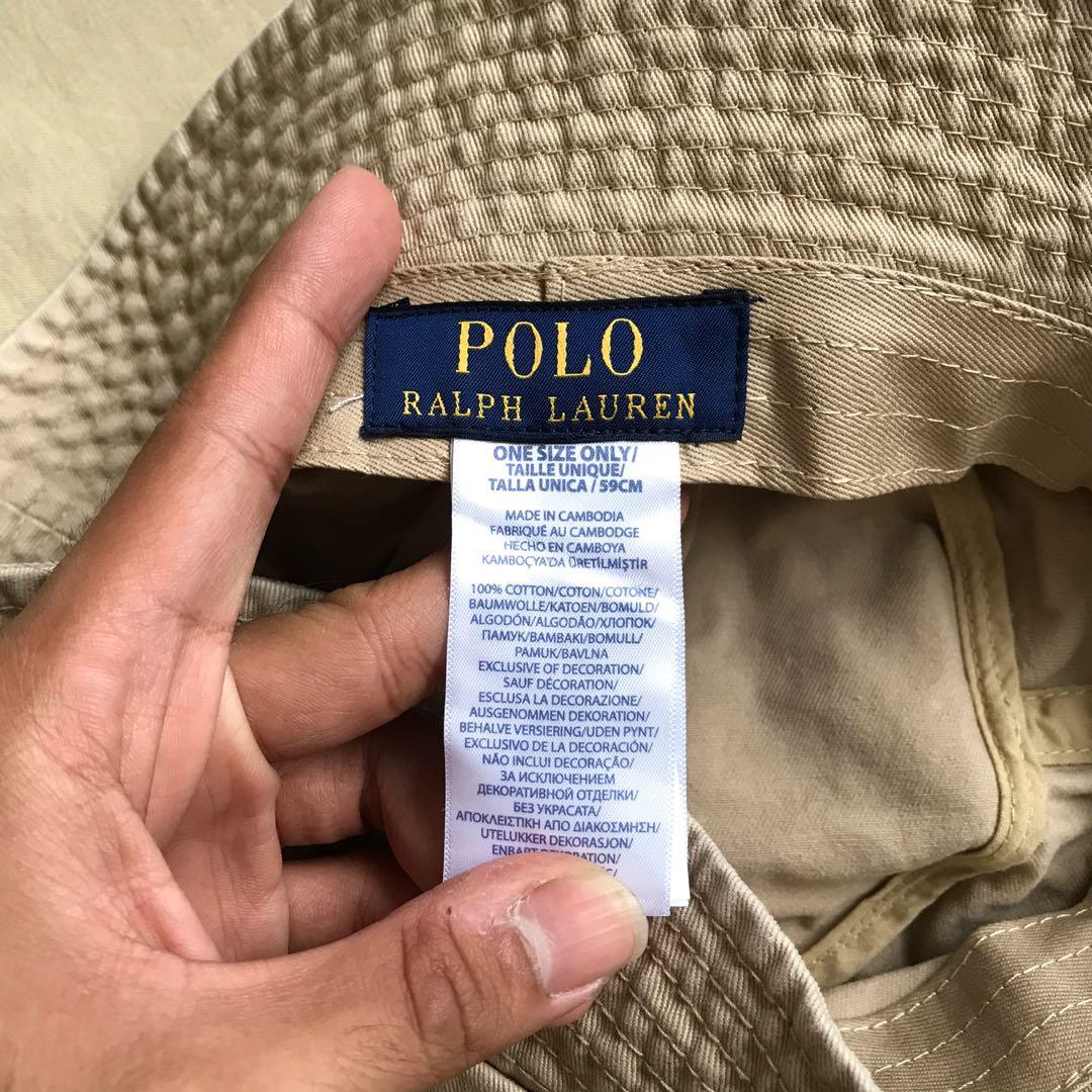 Ralph Lauren Polo Bear Bucket Hat, Men's Fashion, Watches & Accessories ...