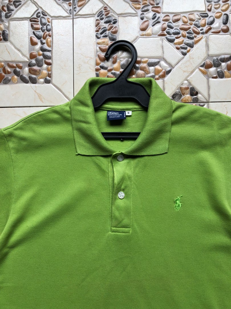 Ralph Lauren Polo T-Shirt Apple Green, Men's Fashion, Tops & Sets ...