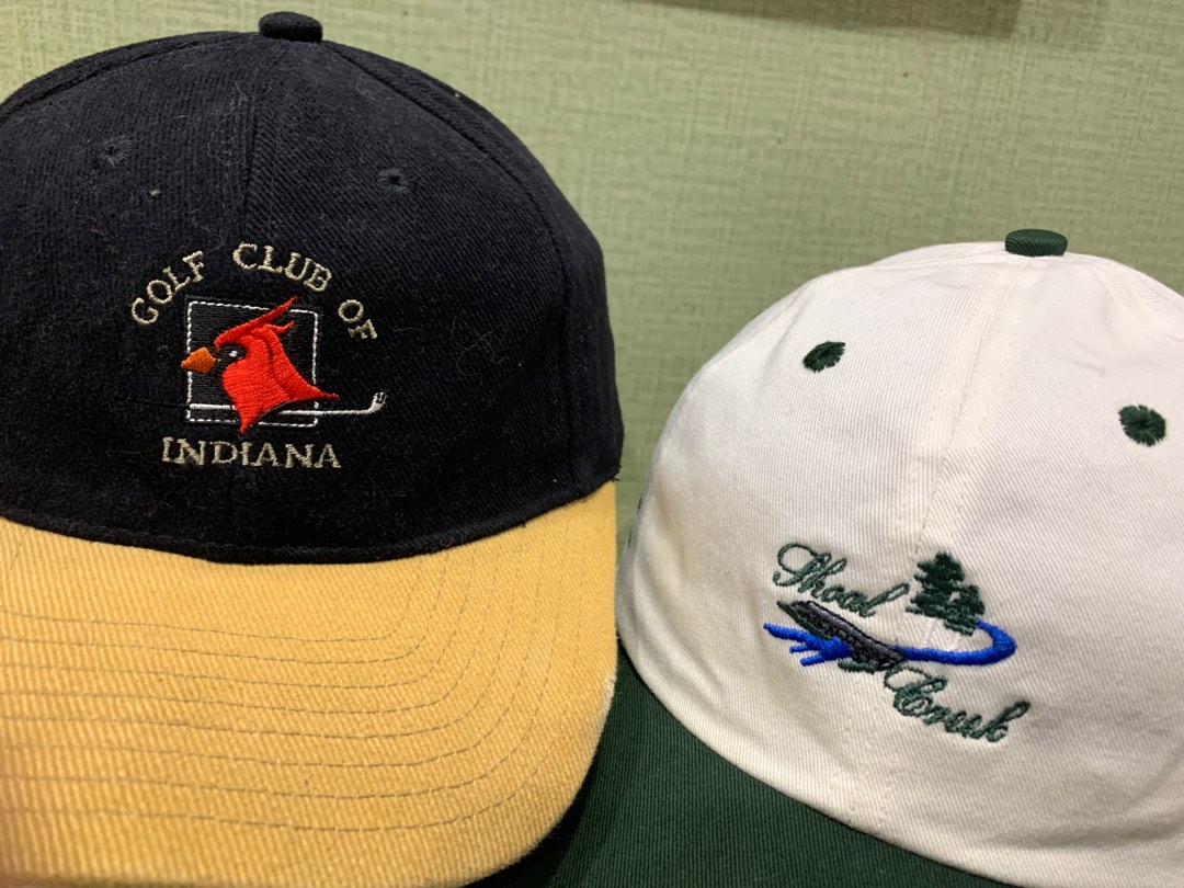 RARE VINTAGE GOLF CLUB COLLECTION CAP RM30 FOR TWO CAPS, Men's Fashion ...