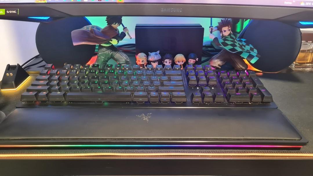 Razer Hunstsmen Elite V1 With Phantom Pudding Keycaps, Computers & Tech ...