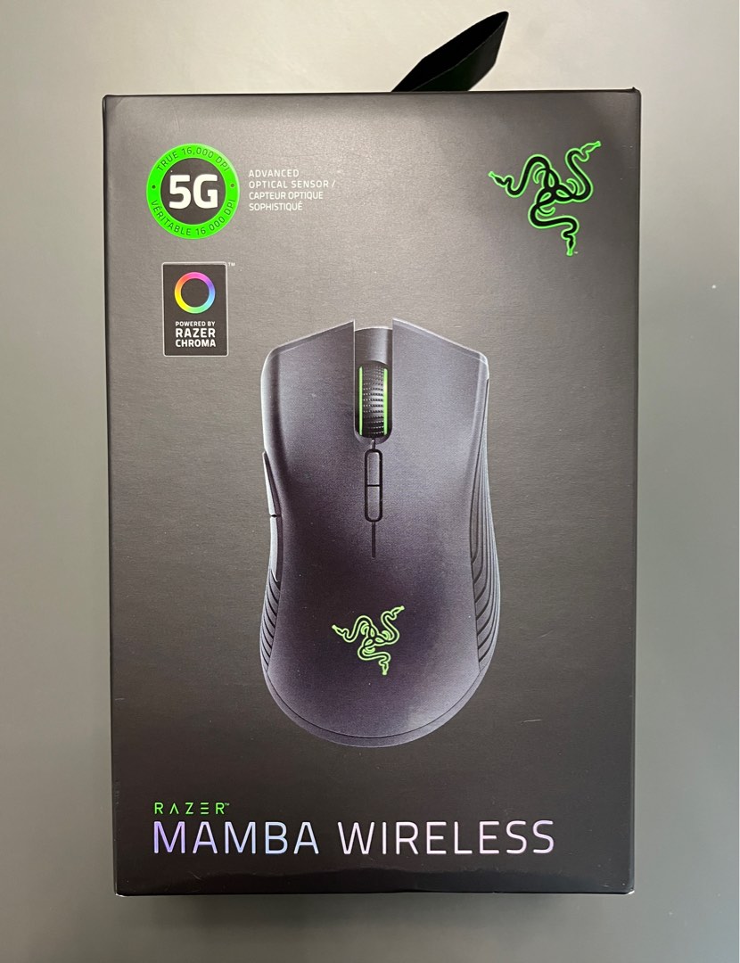Razer Mamba Wireless Gaming Mouse, 電腦＆科技, 電腦周邊及配件, 電腦滑鼠及相關產品 - Carousell