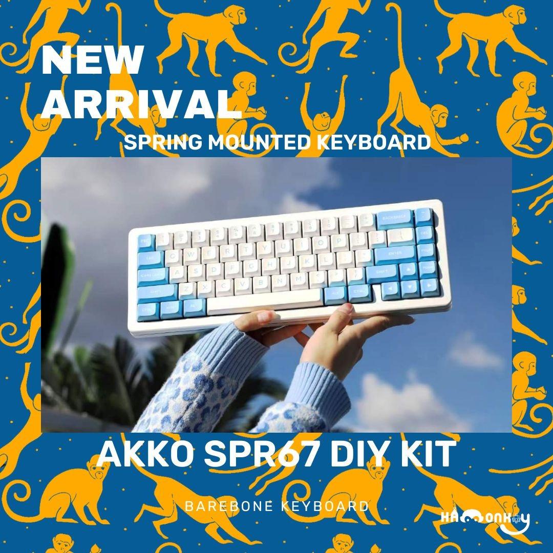 READY STOCK AKKO SPR67 (BARE BONE WITH BACK ALU WEIGHT) Keyboard Spring ...