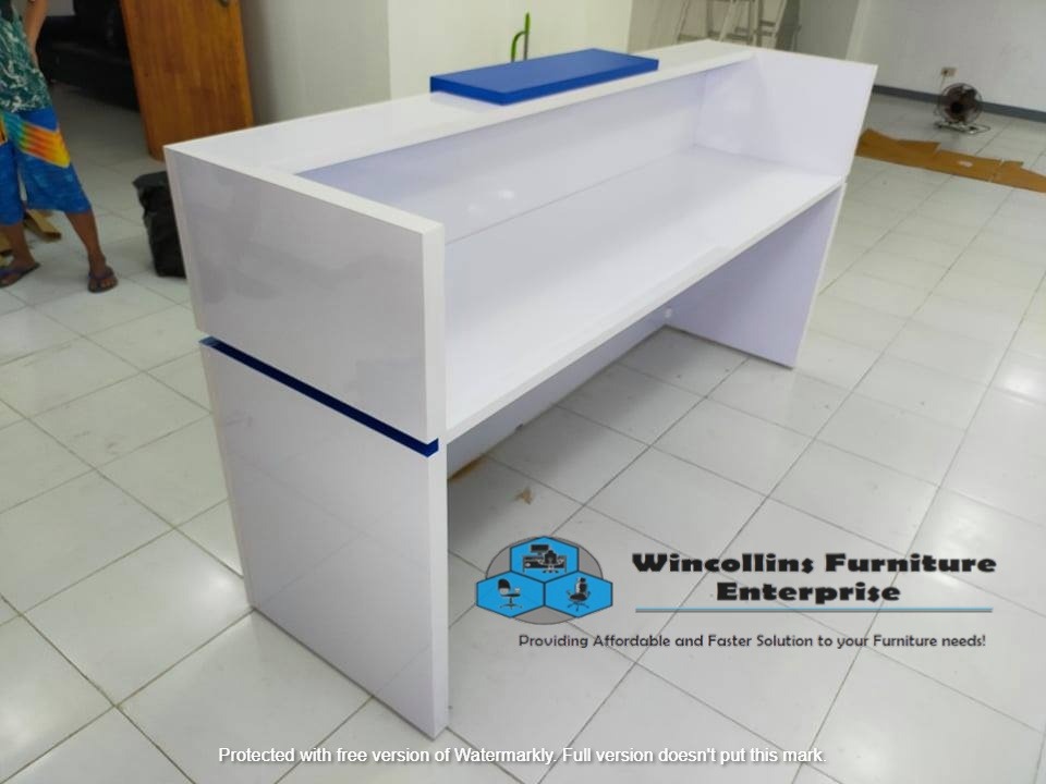 Reception Laminated Counter TAble.;'[, Furniture & Home Living, Office ...