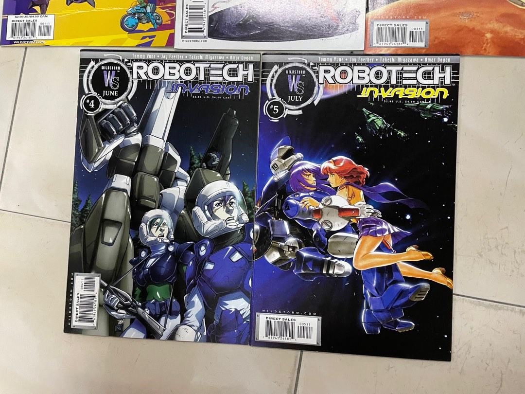 Robotech Invasion #1 - #5 Complete Set 2004Wildstorm Comics, Hobbies & Toys, Books & Magazines ...