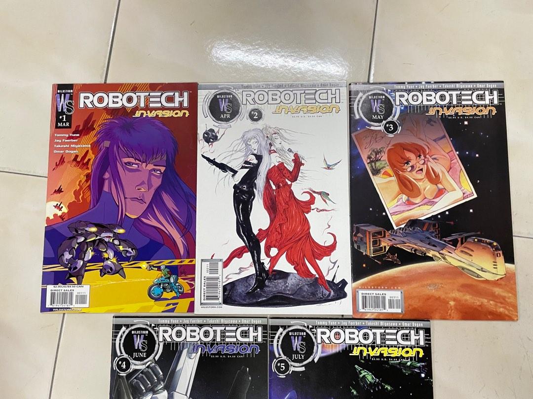 Robotech Invasion #1 - #5 Complete Set 2004Wildstorm Comics, Hobbies & Toys, Books & Magazines ...