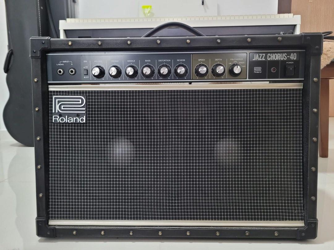 Roland JC-40 Jazz Chorus 2x10" 40-watt Stereo Combo Guitar Amplifier ...