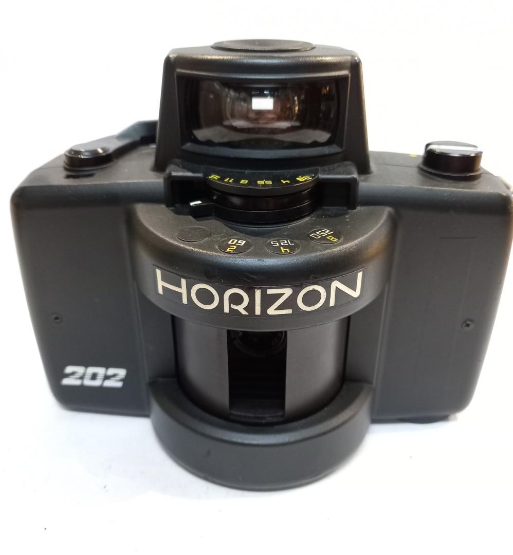 Russia Horizon 202 35mm Panoramic Camera w/28mm f2.8 MC lens. ..hardly ...