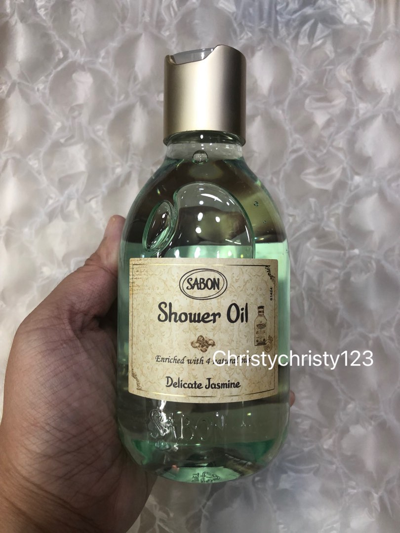 (現貨) ~SABON Delicate Jasmine Shower Oil 嬌貴茉莉沐浴油 300ml ~到期日: 2024年 08月, 美容＆化妝品, 沐浴＆身體護理, 沐浴及身體護理 ...