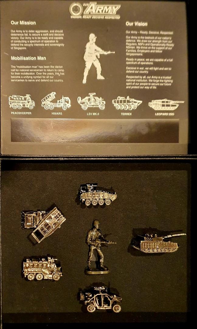 SAF Army Vehicle Figurines, Hobbies & Toys, Toys & Games on Carousell