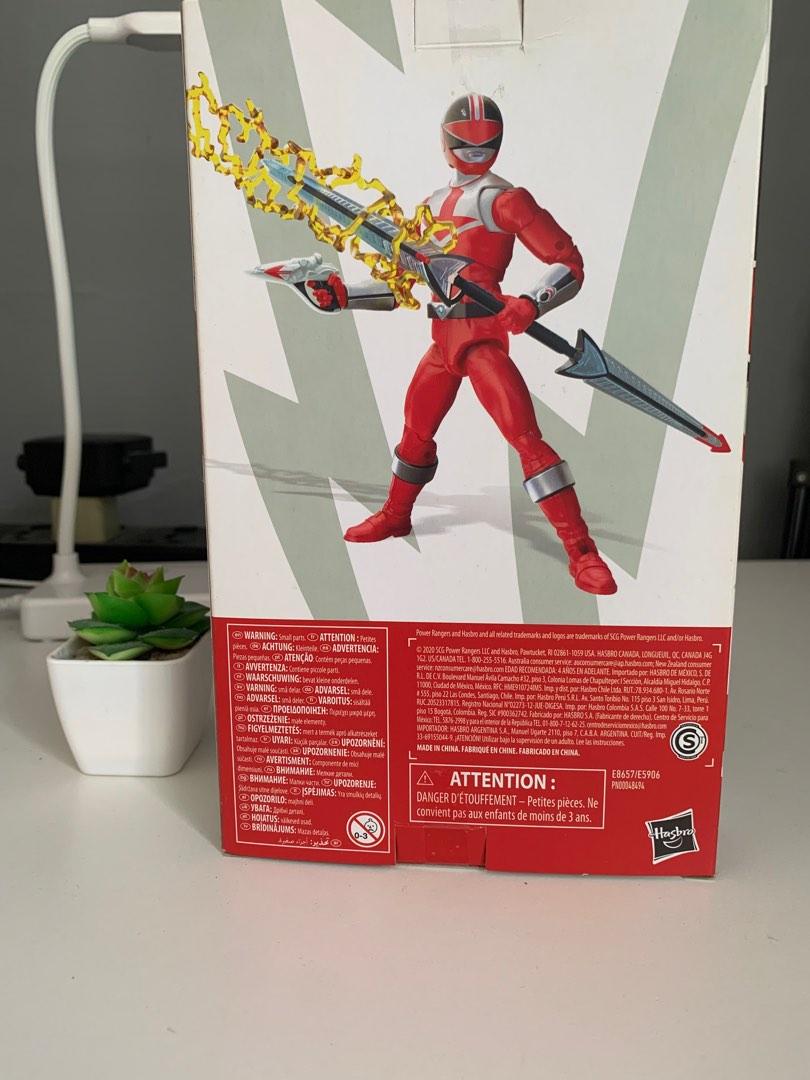 SALE Lightning Collection Power Rangers Time Force Red, Hobbies & Toys ...