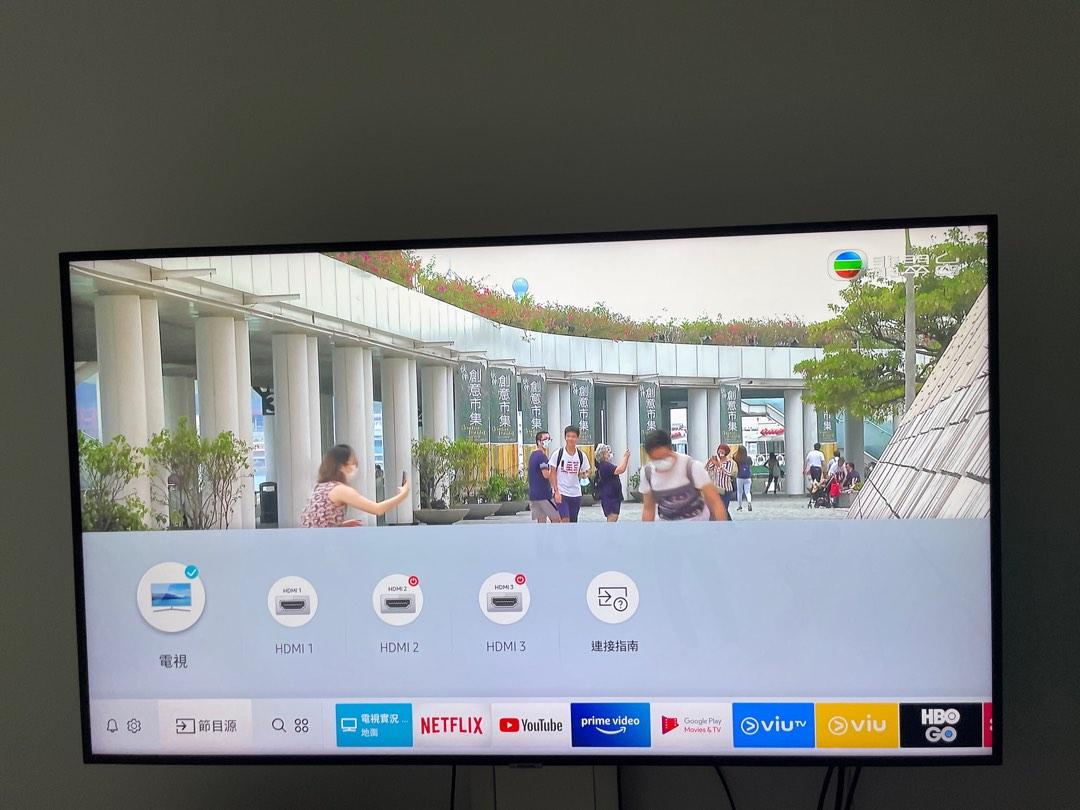 Samsung 55吋 UA55NU7100 UHD 4K Smart TV 55” 55inch 智能電視, 家庭電器, 電視 & 其他娛樂 ...