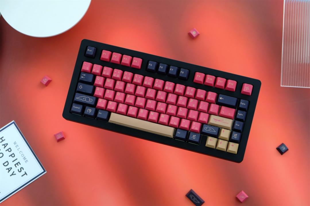 [SG Local Stock] Red Samurai Keycaps | 134 Keys | Cherry Profile | PBT ...