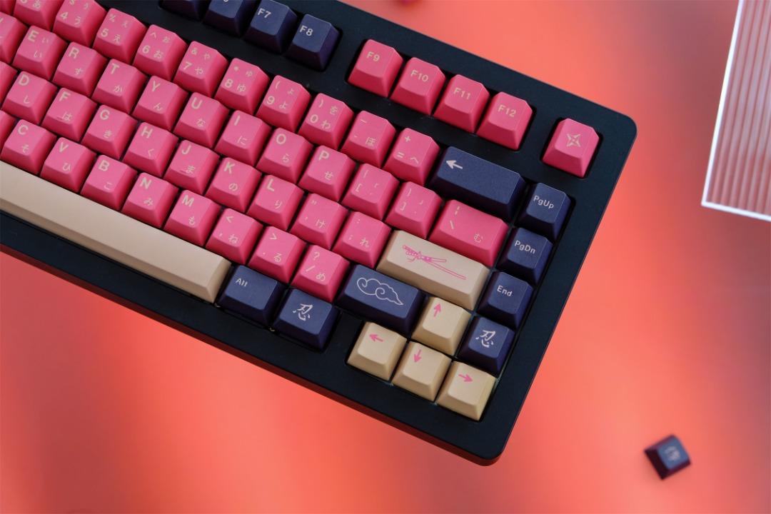 [SG Local Stock] Red Samurai Keycaps | 134 Keys | Cherry Profile | PBT ...