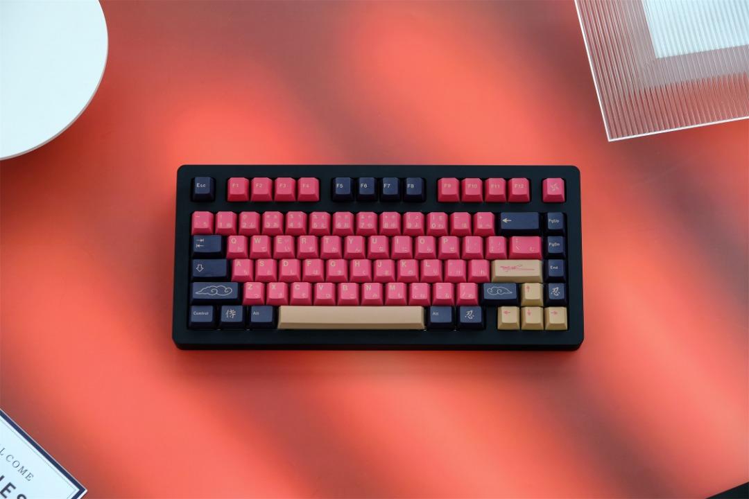 [SG Local Stock] Red Samurai Keycaps | 134 Keys | Cherry Profile | PBT ...