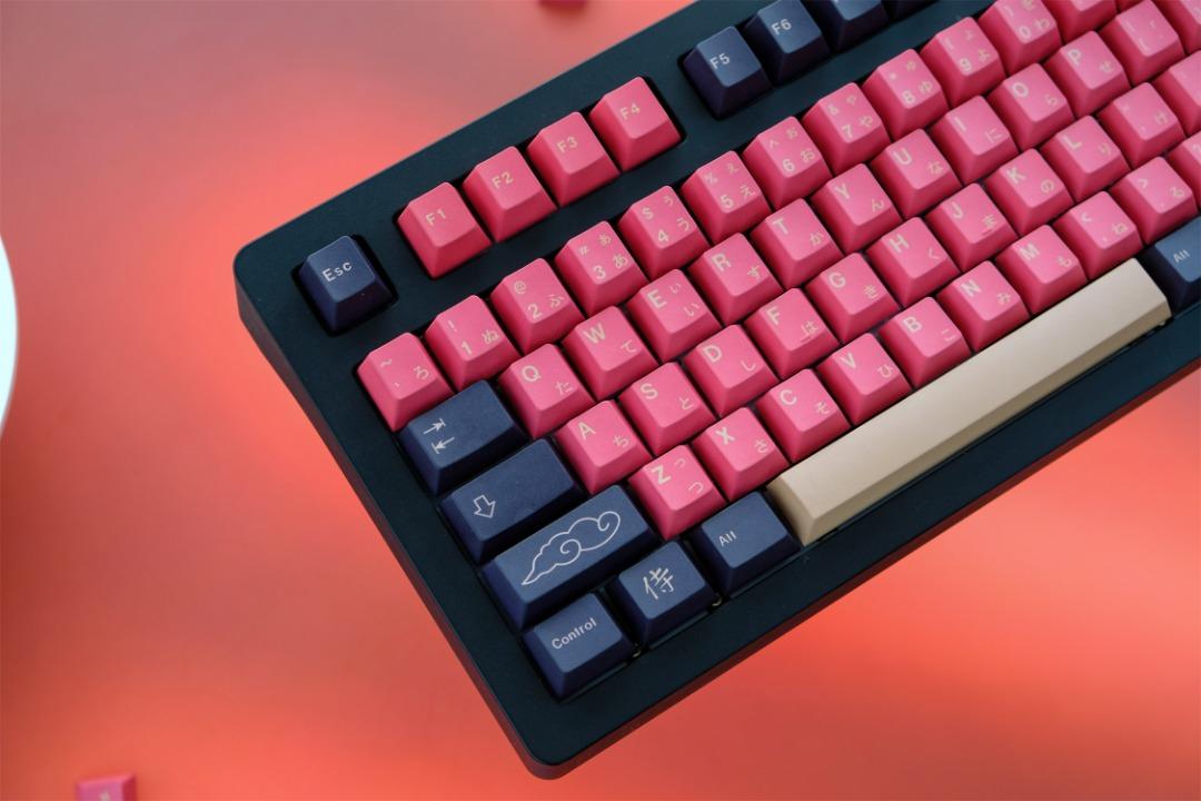 [SG Local Stock] Red Samurai Keycaps | 134 Keys | Cherry Profile | PBT ...