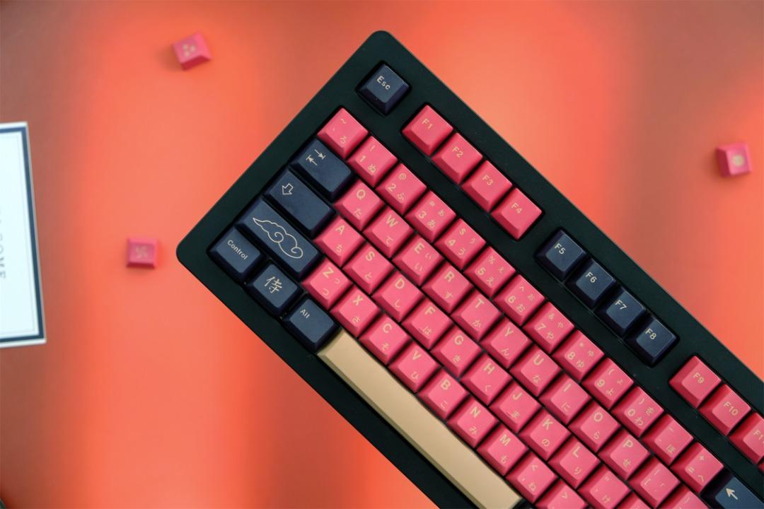 [SG Local Stock] Red Samurai Keycaps | 134 Keys | Cherry Profile | PBT ...