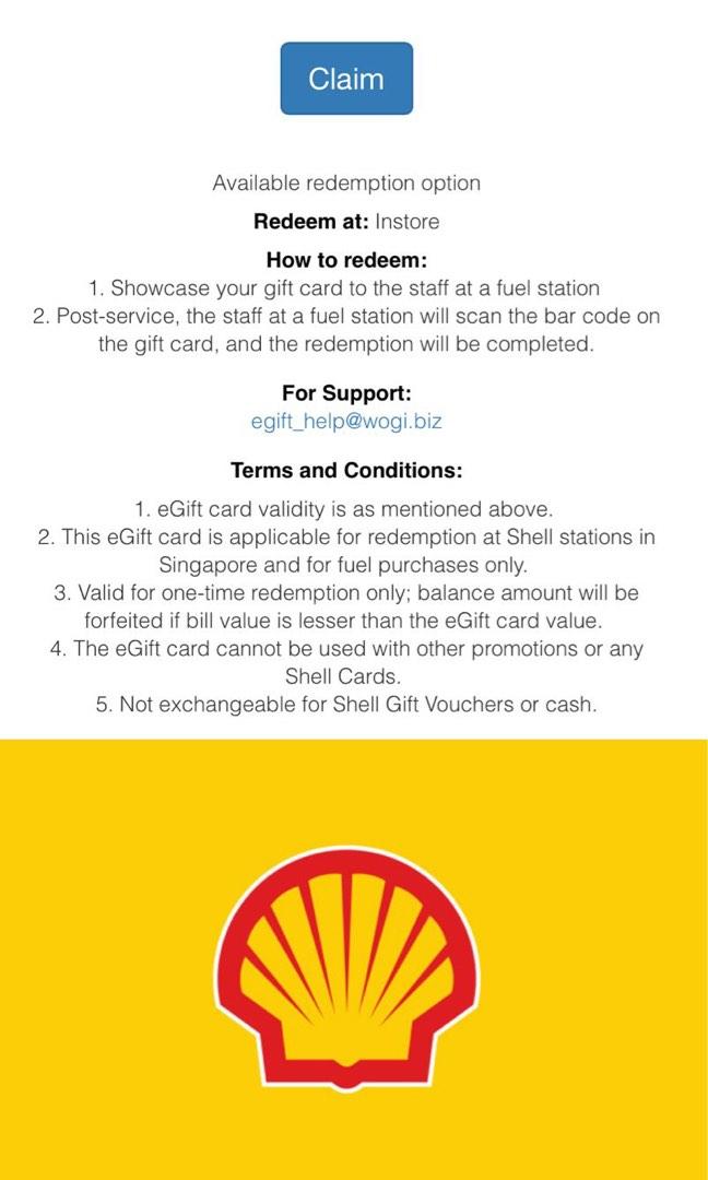 Shell $50 Fuel / petrol vouchers, Tickets & Vouchers, Vouchers on Carousell