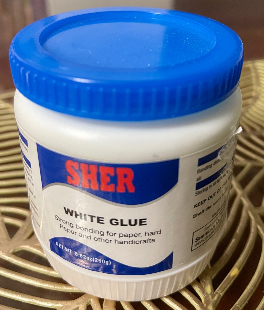 Sher White Glue - 250g Strong Bonding for paper , hard paper & other ...