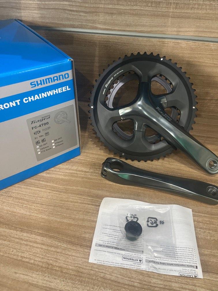 Shimano Tiagra Crankset Crank Front Chainwheel, Sports Equipment, Bicycles & Parts, Parts ...