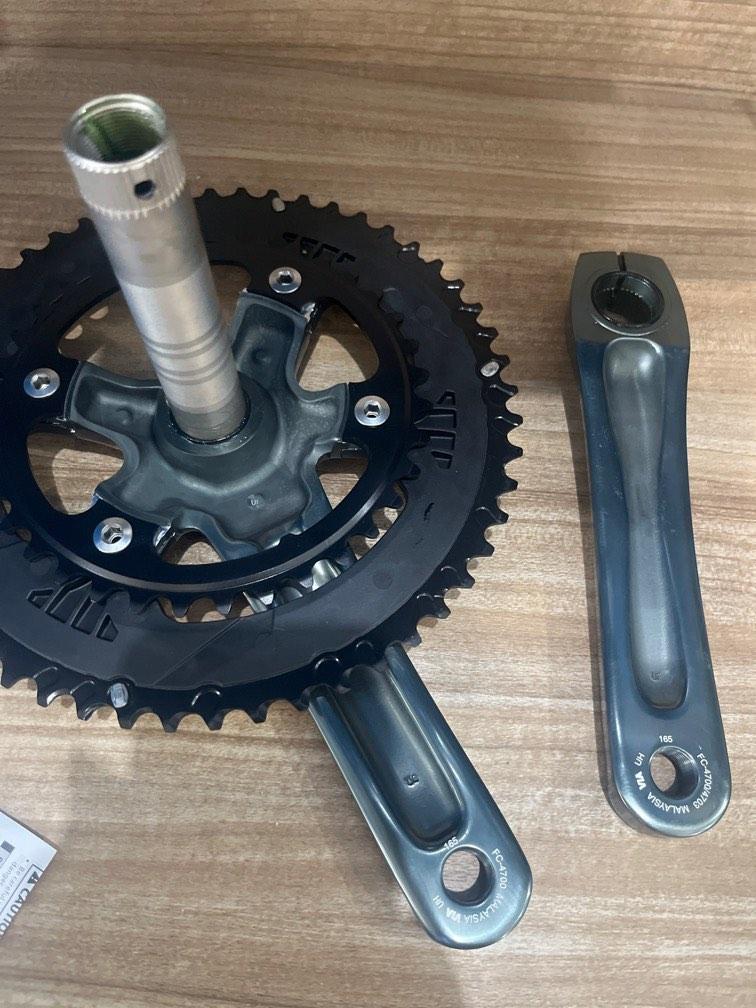 Shimano Tiagra Crankset Crank Front Chainwheel, Sports Equipment ...