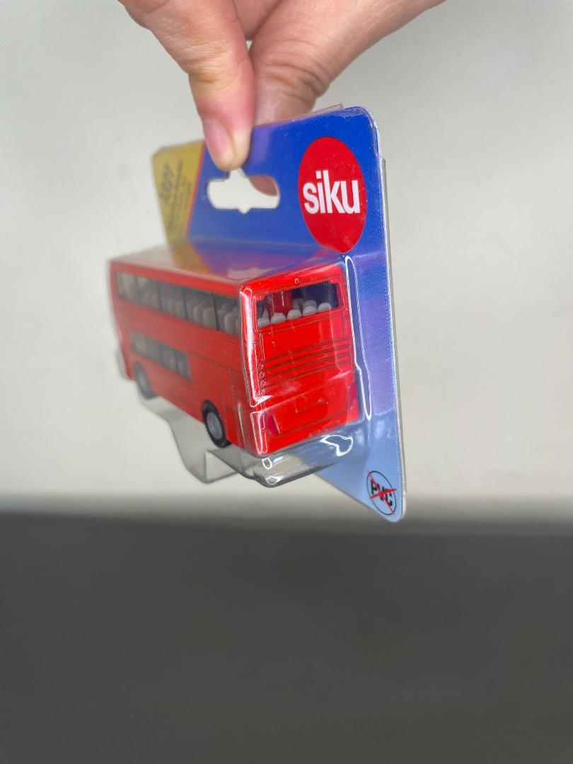 SIKU Double-Decker Bus Die-Cast Toy Vehicle Model #1321, Hobbies & Toys ...